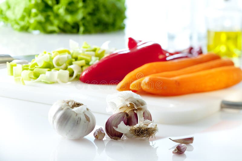 Healthy ingredients stock photo. Image of preparation - 14280182