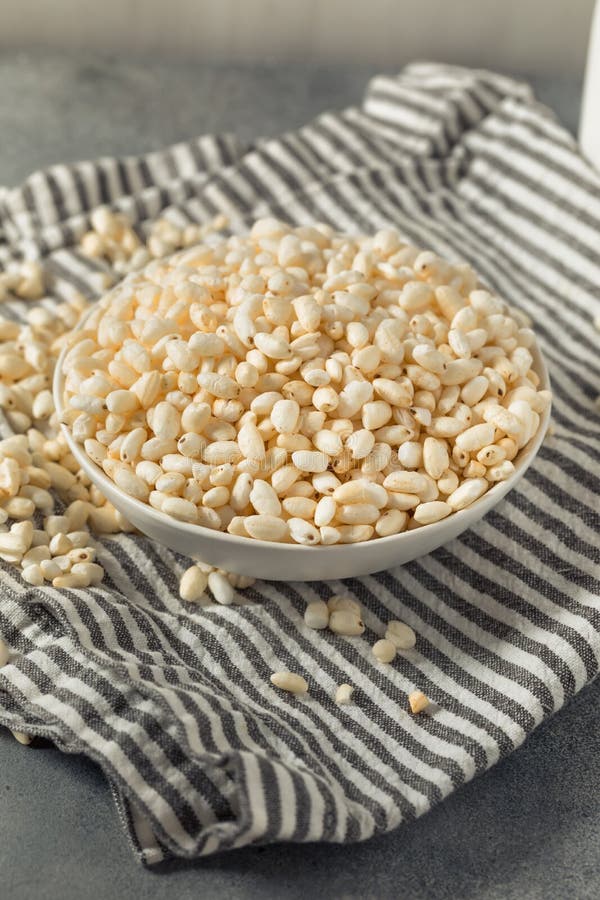 Healthy Korean Crispy Rice Snack Stock Photo - Image of asia, food ...