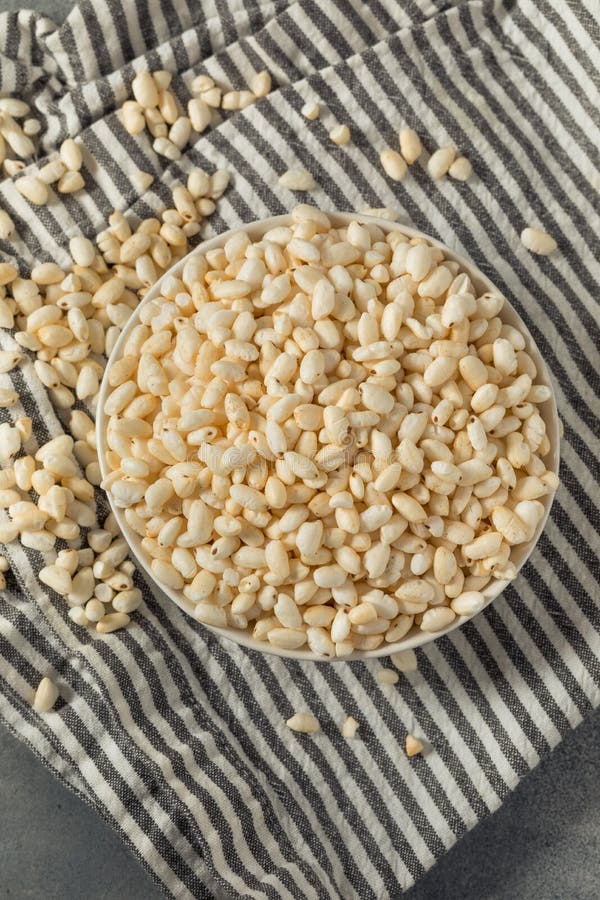 Healthy Korean Crispy Rice Snack Stock Photo - Image of healthy, rice ...