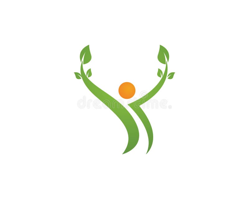 Healthy Life Logos Template Symbols Vector Stock Vector - Illustration ...