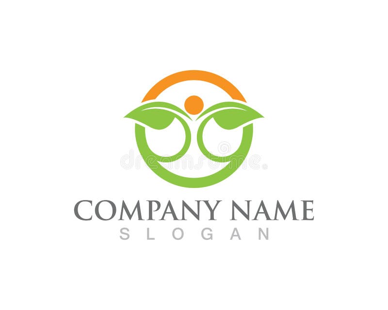 Healthy Life Logos and Vector Stock Vector - Illustration of leaf ...