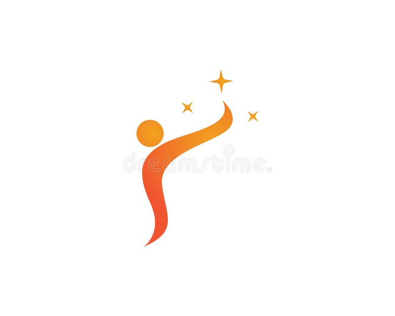 Healthy life people logos stock vector. Illustration of adoption ...