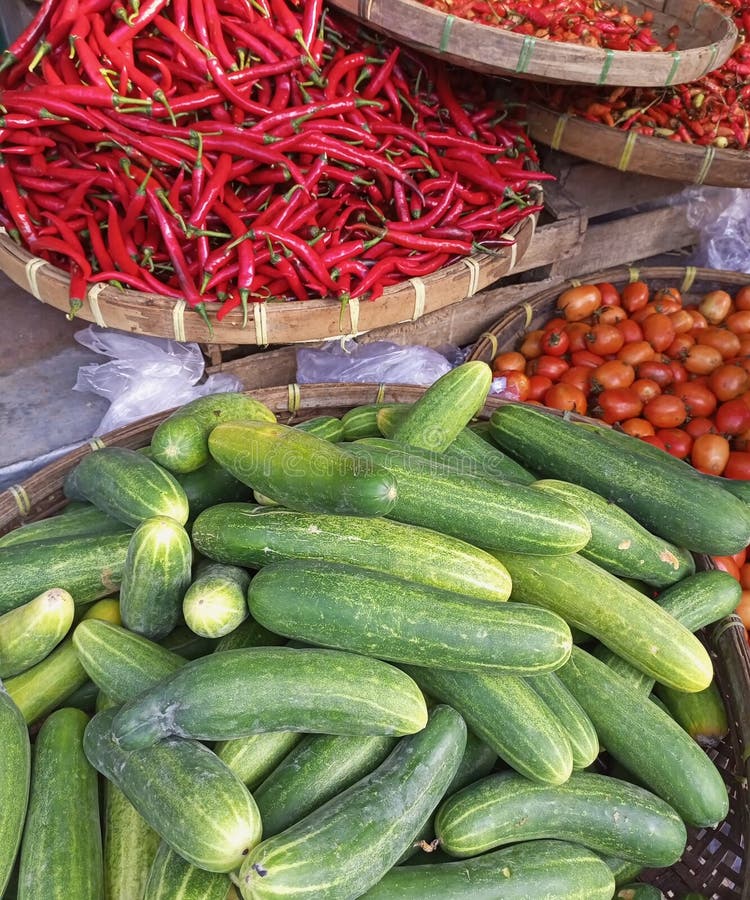 A Healthy Life Starts with Consuming Vegetables and Fruit Stock Photo ...