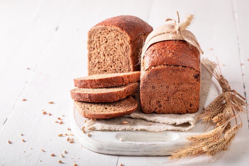 Healthy Loaf of Breads for a Healthy and Balanced Diet Stock Photo ...