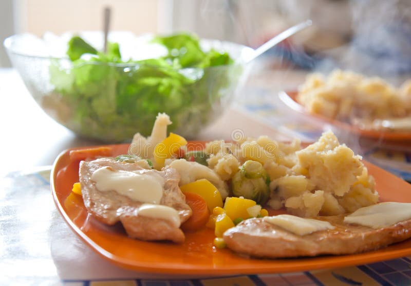 Healthy lunch stock image. Image of meal, light, group - 17514947