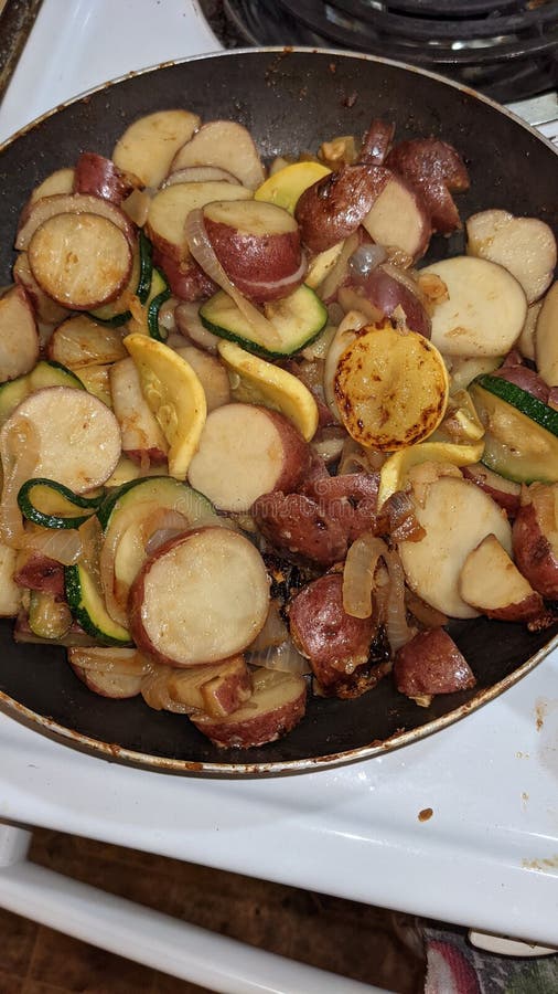 Healthy Lunch of Potatoes stock image. Image of cuisine - 227154367