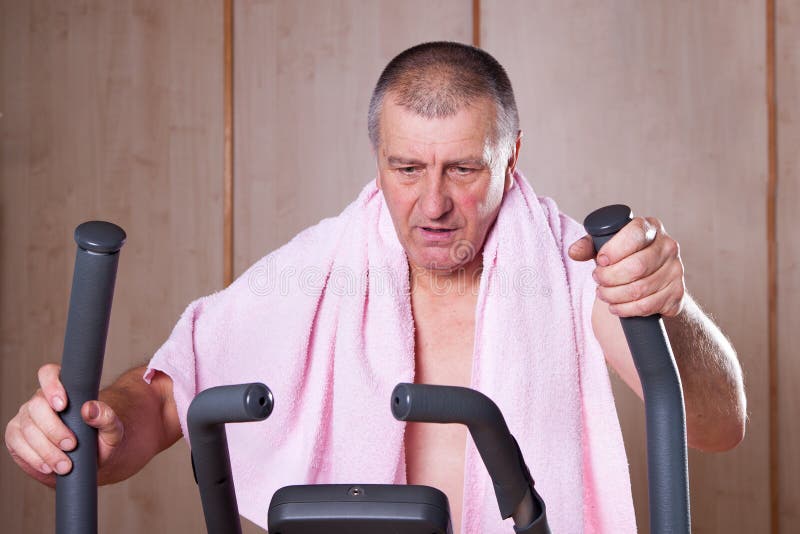 Healthy man exercising. stock photo. Image of exercise - 48135386