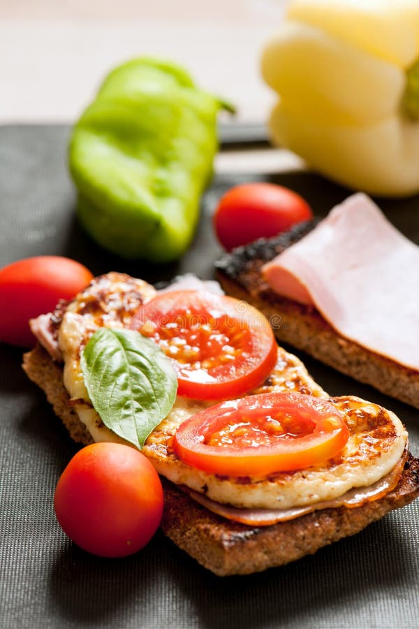 Healthy Morning Sandwich stock photo. Image of slice - 20657636