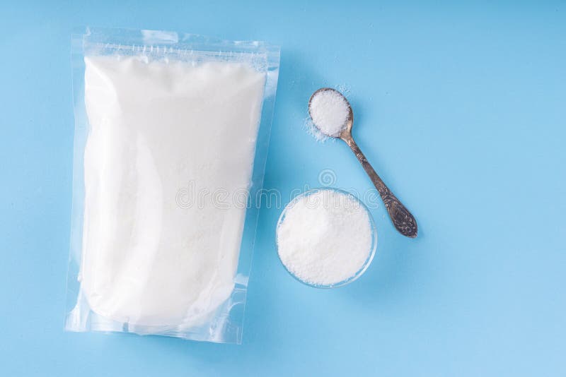 Healthy Natural Allulose Sweetener Stock Photo - Image of powder ...