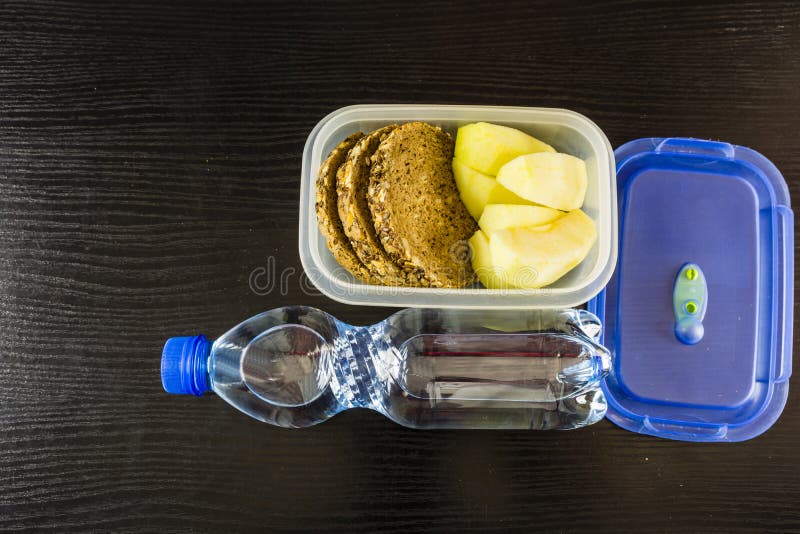 Healthy and Nutritious Second Breakfast. Stock Photo - Image of work ...