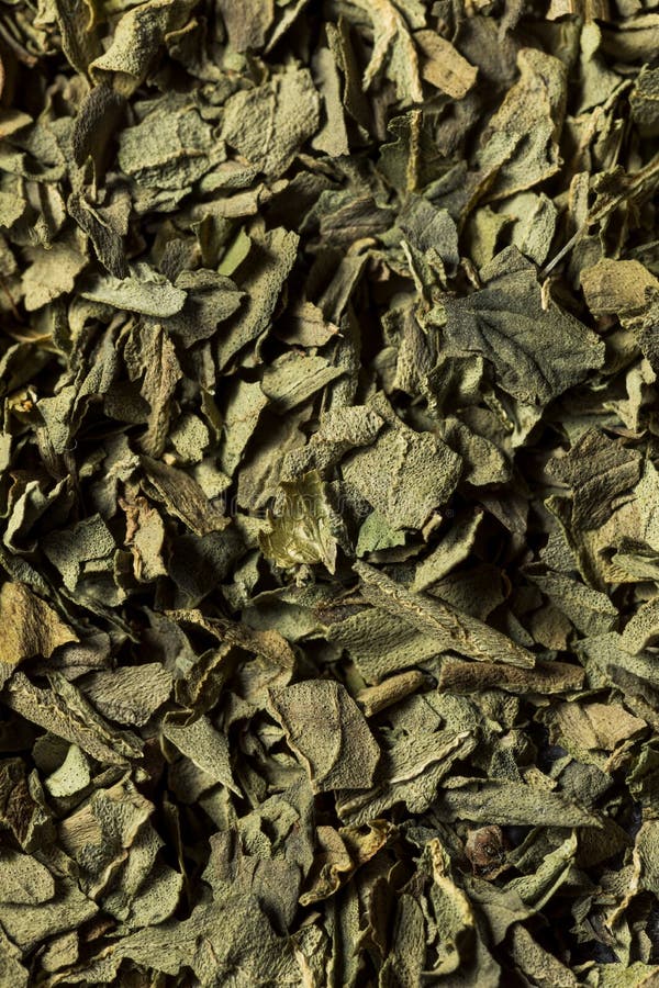 Healthy Organic Dried Basil Spice Stock Photo - Image of natural, spice ...