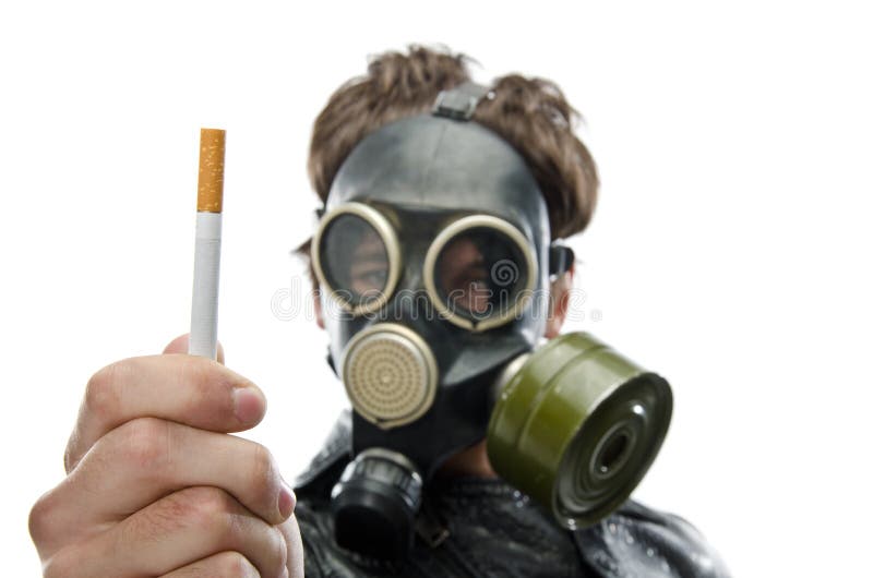A Healthy Person Refusing To Smoke Stock Photo - Image of male ...