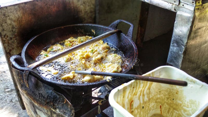 Healthy Problem from Fried Food Stock Photo - Image of problems, resto ...