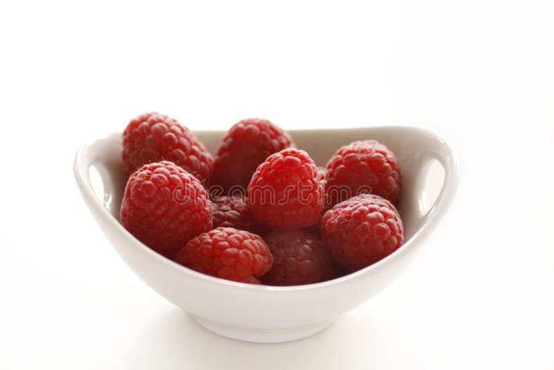 Healthy raspberries stock photo. Image of bowl, body - 15352122