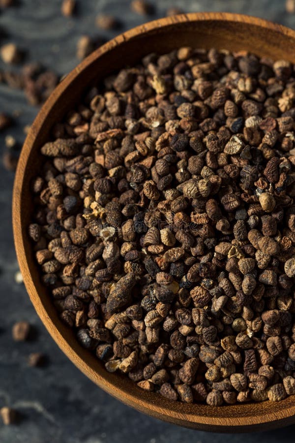 Healthy Raw Organic Cardamom Seeds Stock Photo - Image of flavor ...