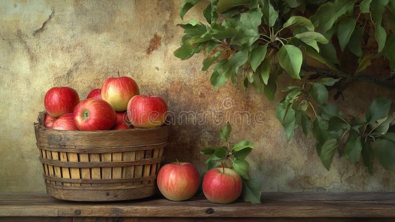 Healthy Red Apples Ideal for Snacking and Various Cooking Uses Stock ...