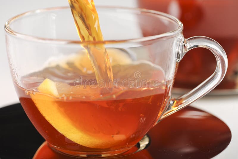 Healthy Red Bush Tea from South Africa Stock Image - Image of aromatic ...