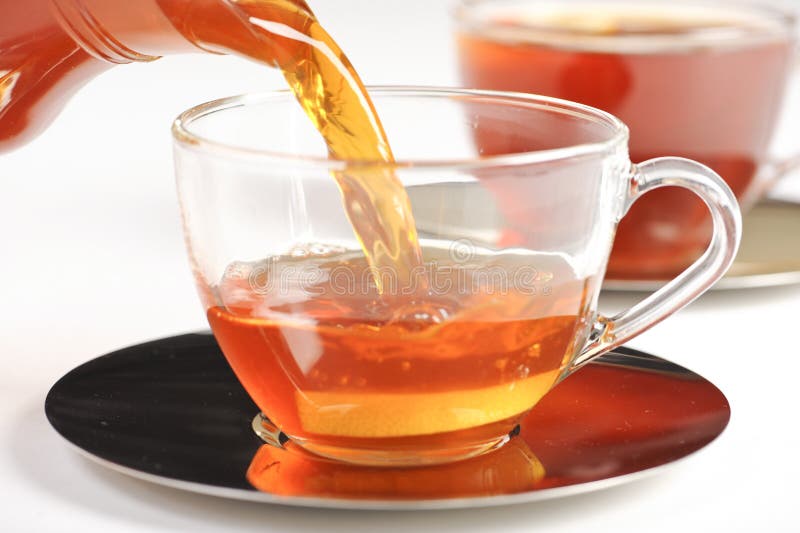Healthy Red Bush Tea from South Africa Stock Image - Image of care ...