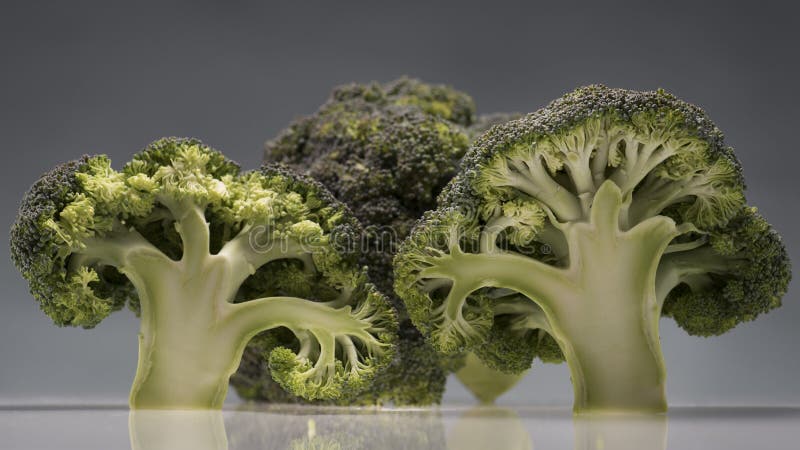 Healthy Ripe Broccoli Branches Stock Image - Image of cooking ...