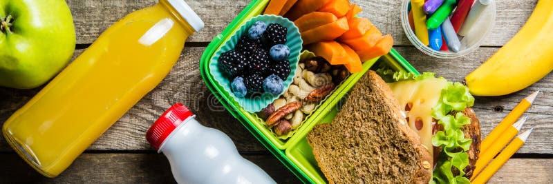 318 School Lunch Box Banner Stock Photos - Free & Royalty-Free Stock ...