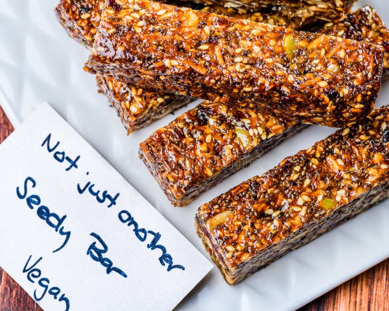 A seeded nut health bar stock photo. Image of clean - 188610296