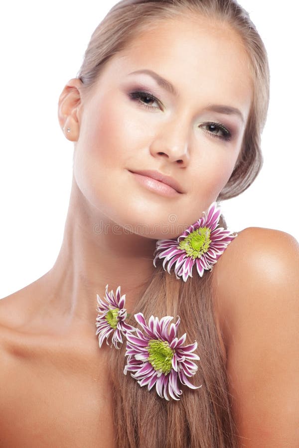 Healthy skin and hair stock image. Image of body, closeup - 10625555