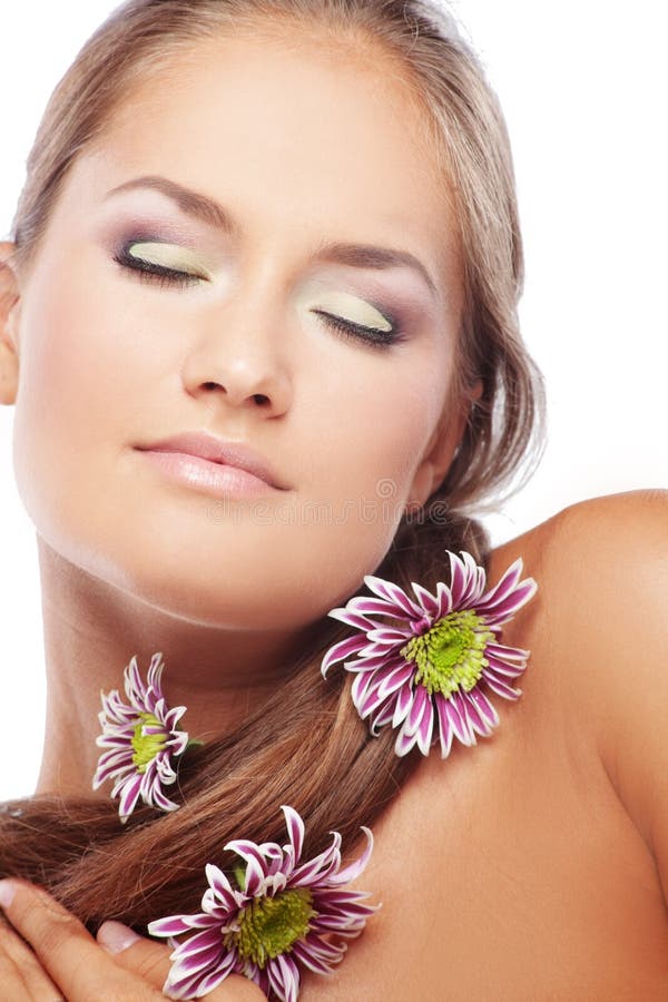 Healthy skin and hair stock image. Image of body, closeup - 10625555