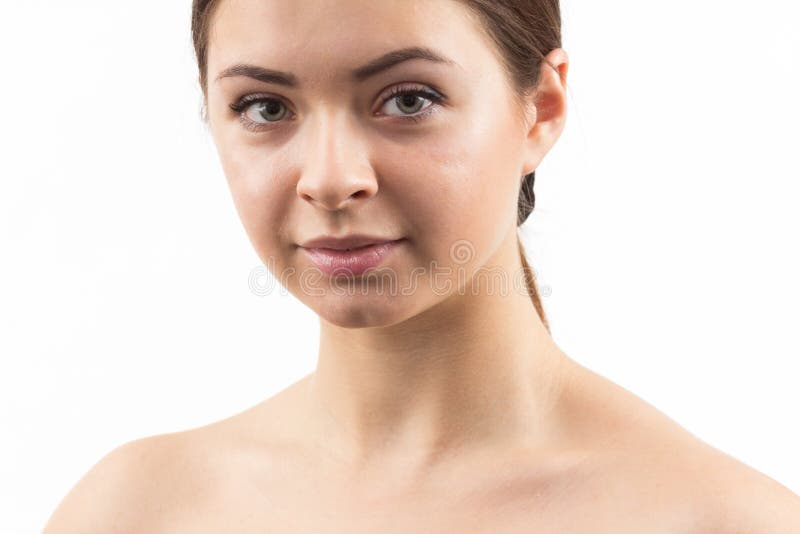 Healthy Skin Woman Beauty Face Skin Care Clean Female Portrait Cosmetic