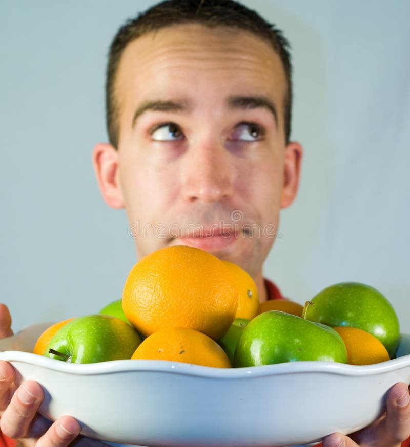 Healthy Snack stock photo. Image of snack, smiling, looking - 6826522
