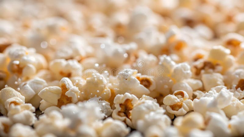 Healthy Snacks Fluffy Popcorn with Salt, Delightful Healthy Snack ...