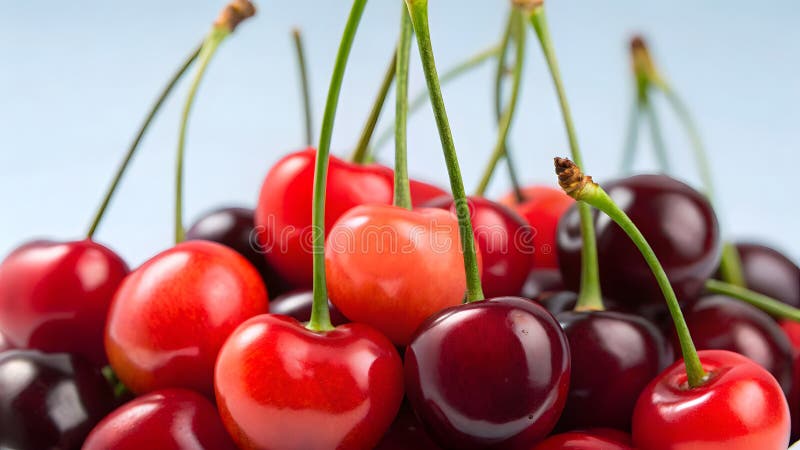 Healthy Snacks Fresh Cherries with Vibrant Colors, Perfect for Healthy ...