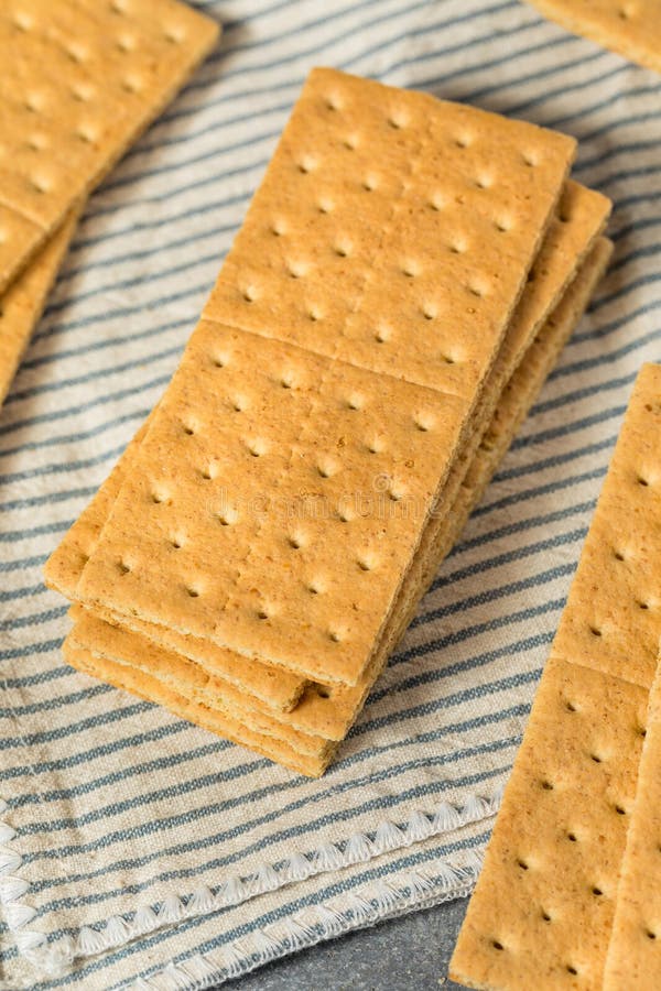 Healthy Sweet Graham Crackers Stock Photo - Image of crisp, indulgence ...