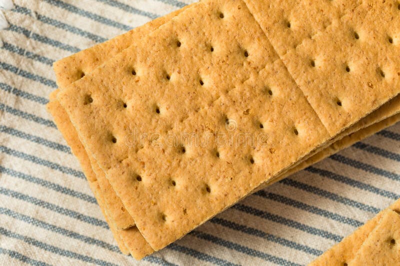 Healthy Sweet Graham Crackers Stock Photo - Image of cookie, homemade ...