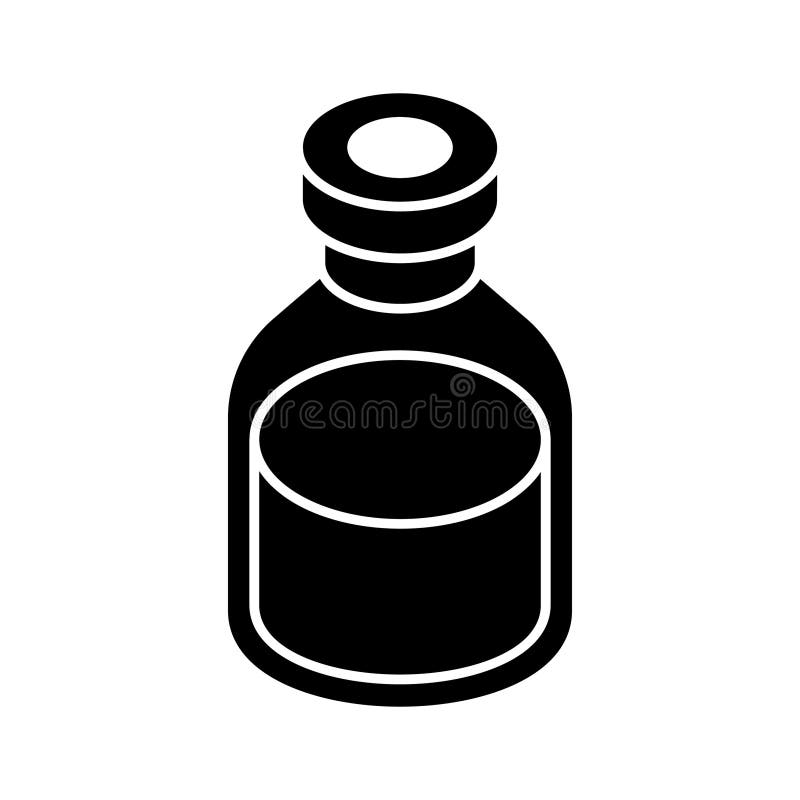 Healthy Syrup, Vector of Syrup Bottle in Modern Style Stock Vector ...