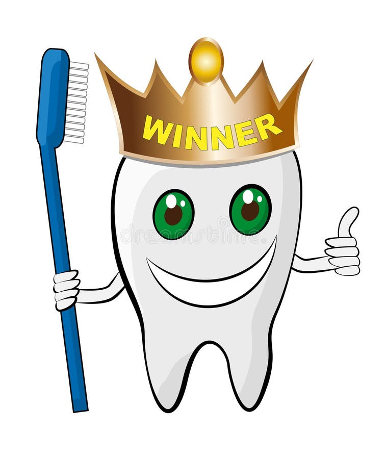 Healthy Teeth stock illustration. Illustration of fluoride - 16953052