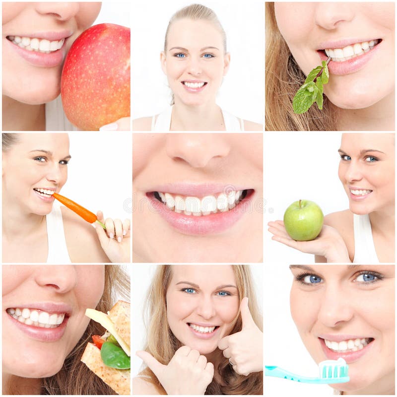 Healthy Teeth Dentists Images Stock Image - Image of care, fruit: 13530299