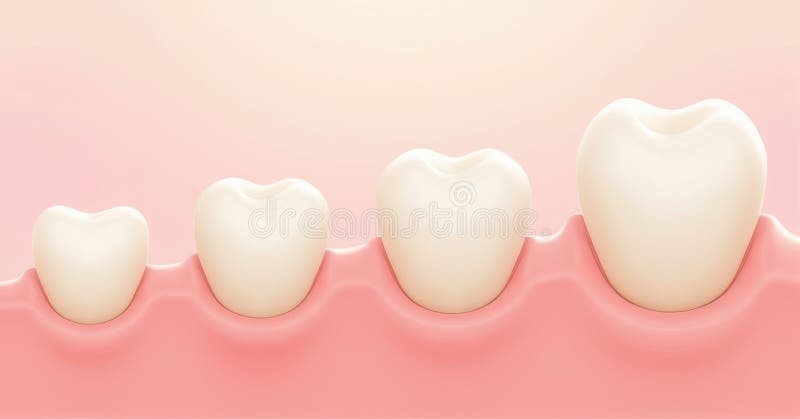 Healthy Teeth Progression Bright Dental Care Tips Infographic Guide ...