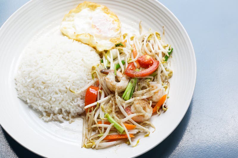 Healthy thai food stock image. Image of carrot, thailand - 33166925