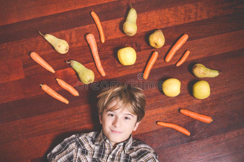 Healthy vegan food stock image. Image of floor, healthy - 61844029