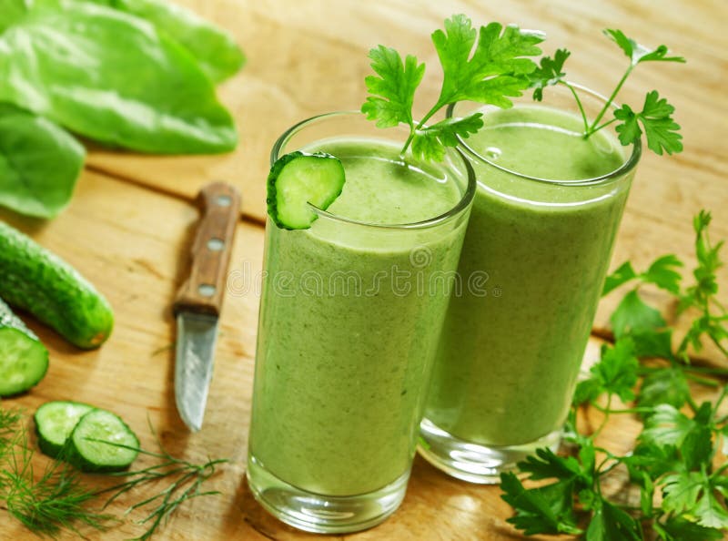 Healthy green juice stock photo. Image of food, vegetarian - 33677132