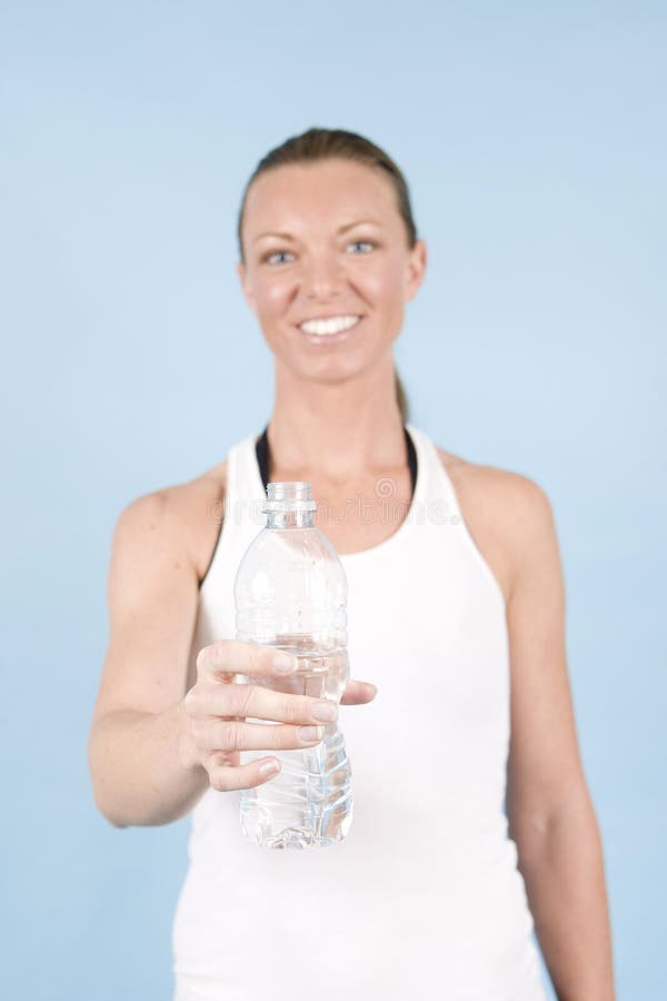 Healthy woman stock image. Image of drink, female, glass - 9080503