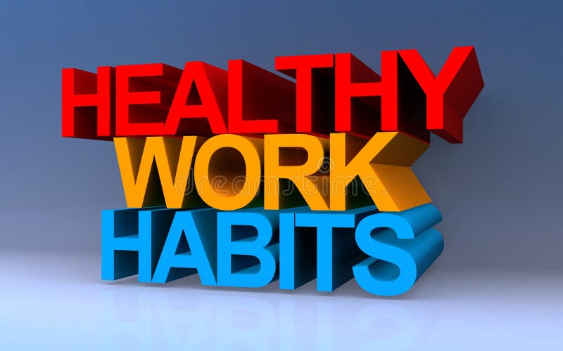 Good Work Habits Clip Art