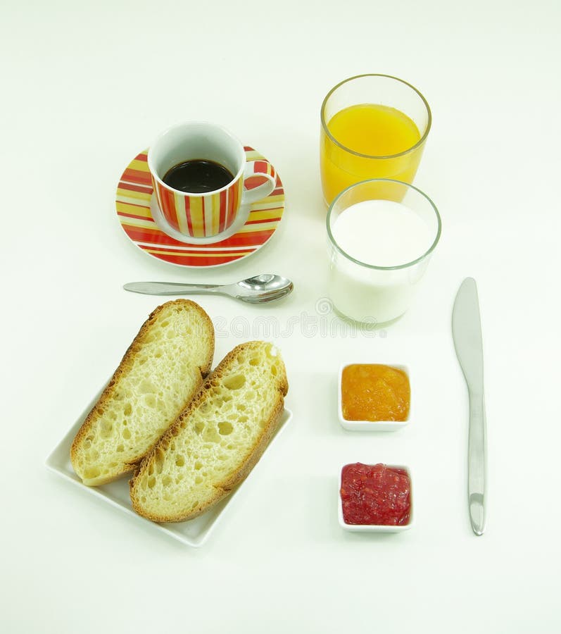 Healthy Breakfast Composition Stock Photo - Image of morning, wellness ...