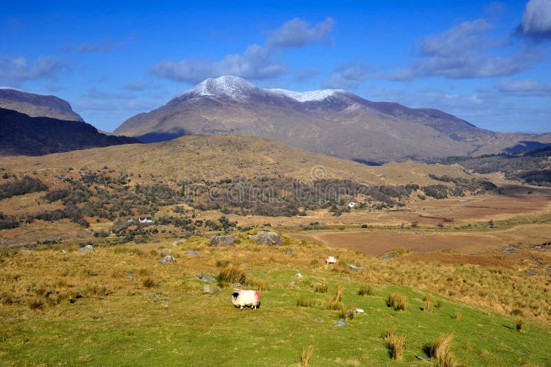 Healy Pass stock photo. Image of eire, landscape, cork - 8243726