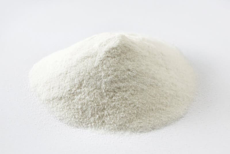 Heap of Baking Powder Isolated Stock Image - Image of product ...