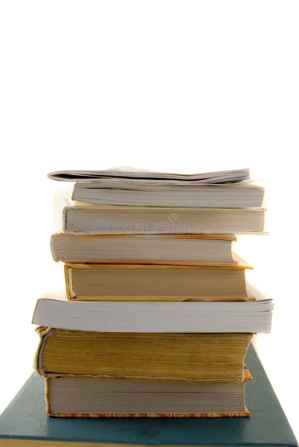 Classic book stack stock photo. Image of literature, bifocal - 2528166