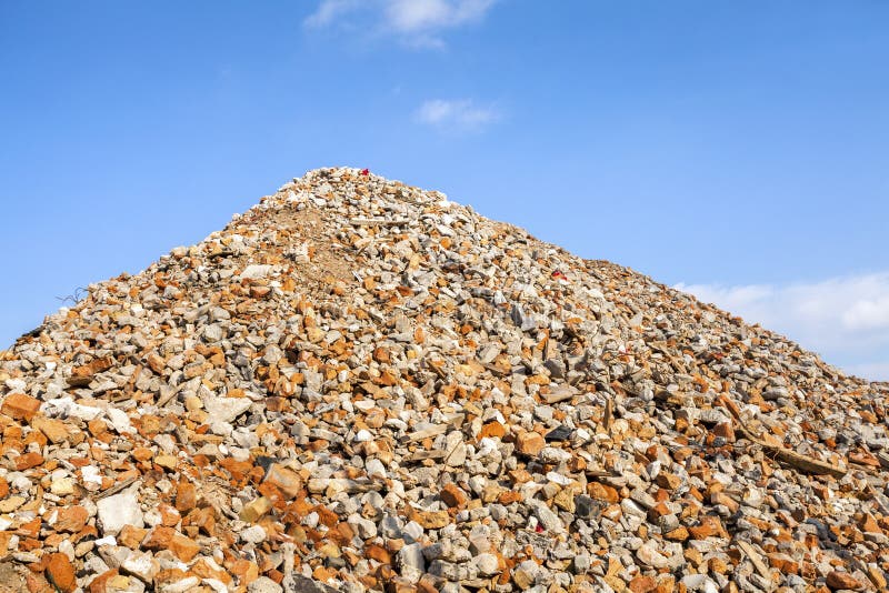 Dirt and Rubble stock image. Image of destruction, cement - 449501