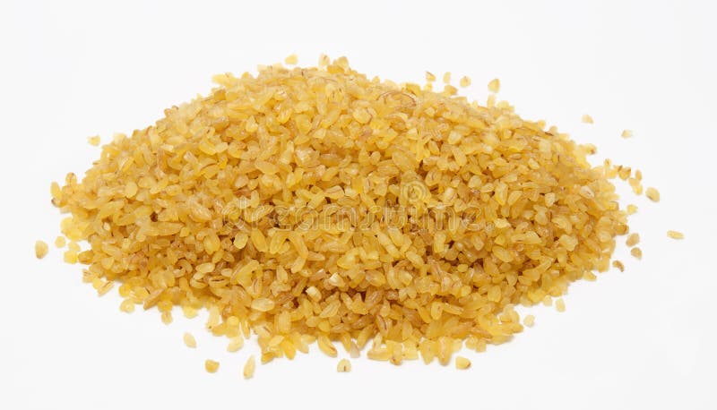 Bulgur (cracked wheat) stock image. Image of health, baking - 10576057