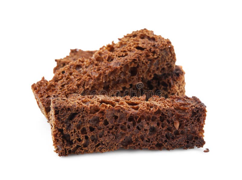 Crispy Rusks with Rosemary on Plate, Closeup Stock Image - Image of ...