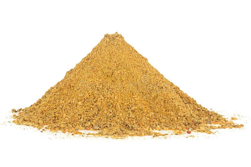 Heap of Curry Powder Isolated on White Background Stock Photo - Image ...